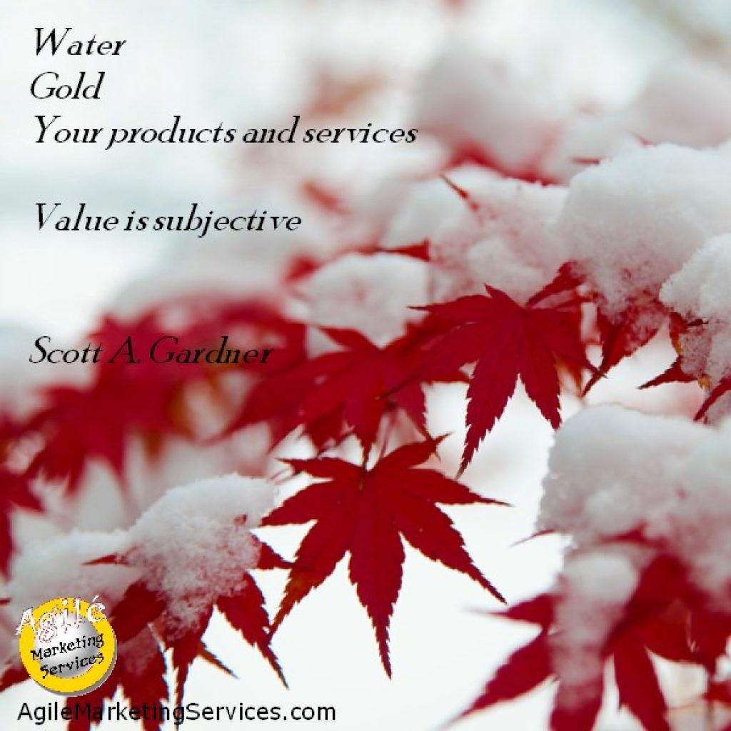Graphic Value Is Subjective Agile Marketing Services
